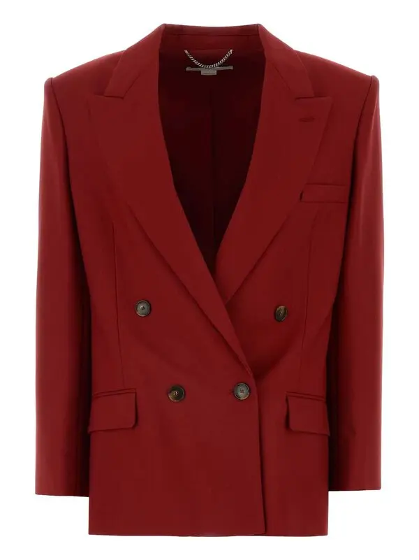 Stella McCartney Tiziano Wool Blazer - Red