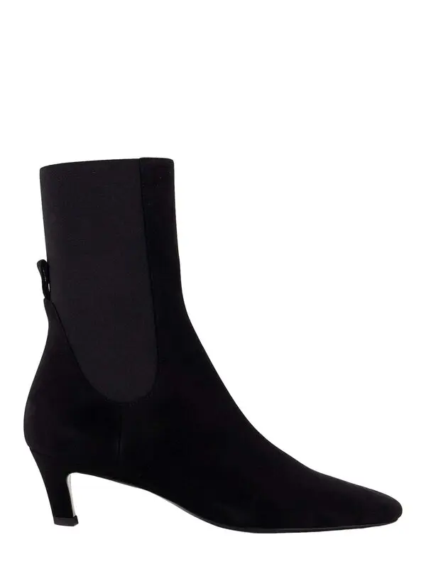 TOTEME Suede Boots - Black
