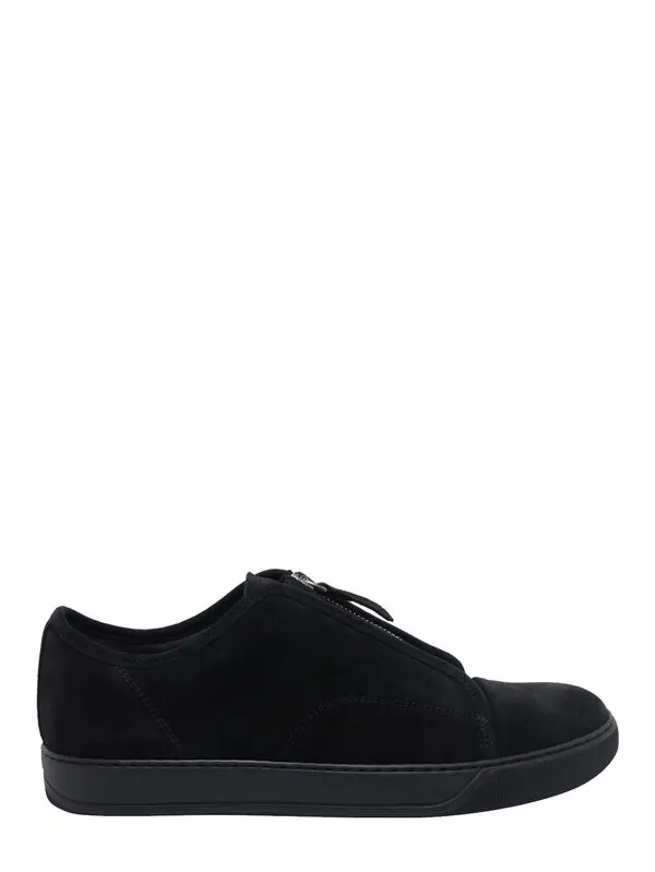 LANVIN Suede Dbb1 Zip Sneakers - Black