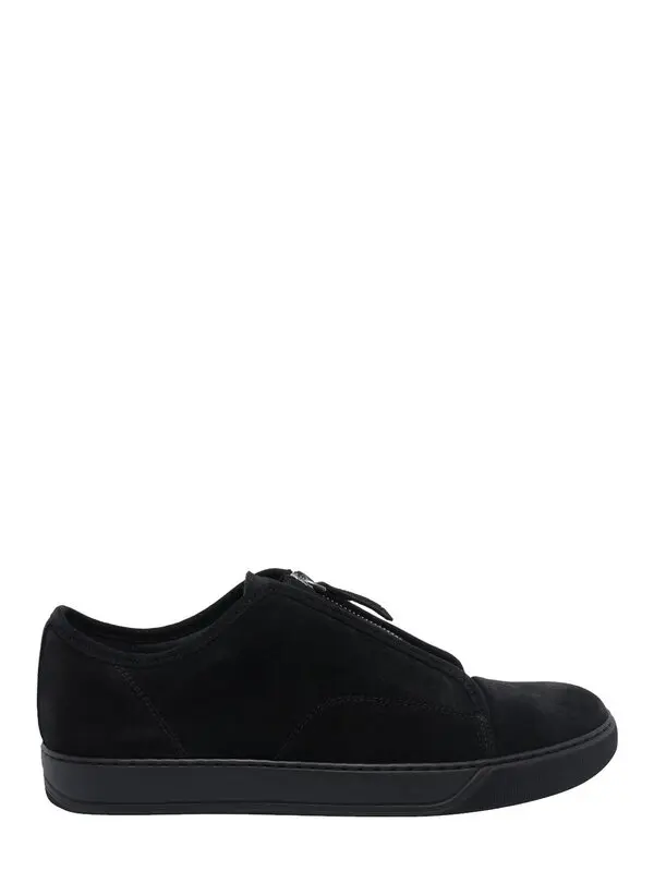 LANVIN Suede Dbb1 Zip Sneakers - Black
