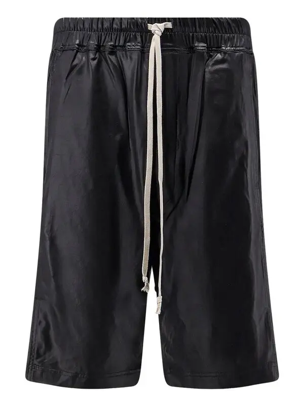 Rick Owens Acetate Bermuda Shorts - Black