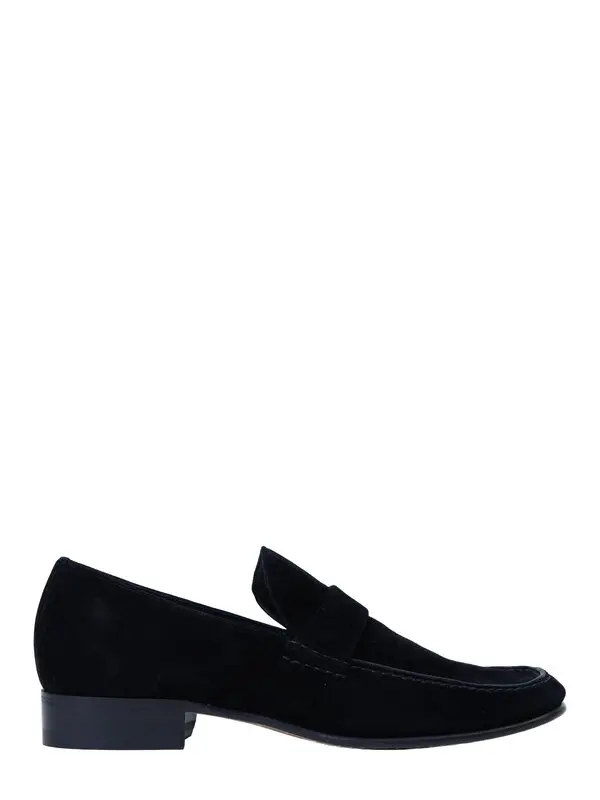 Phoebe Philo Suede Loafers - Black