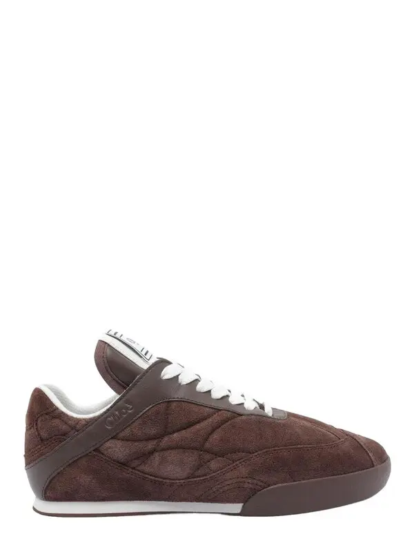 Chloé Kick Suede Leather Sneakers - Multicolor
