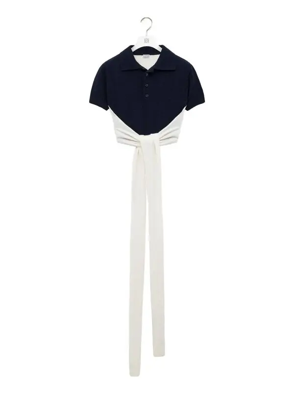 Loewe Wool And Cashmere Polo Shirt - Multicolor