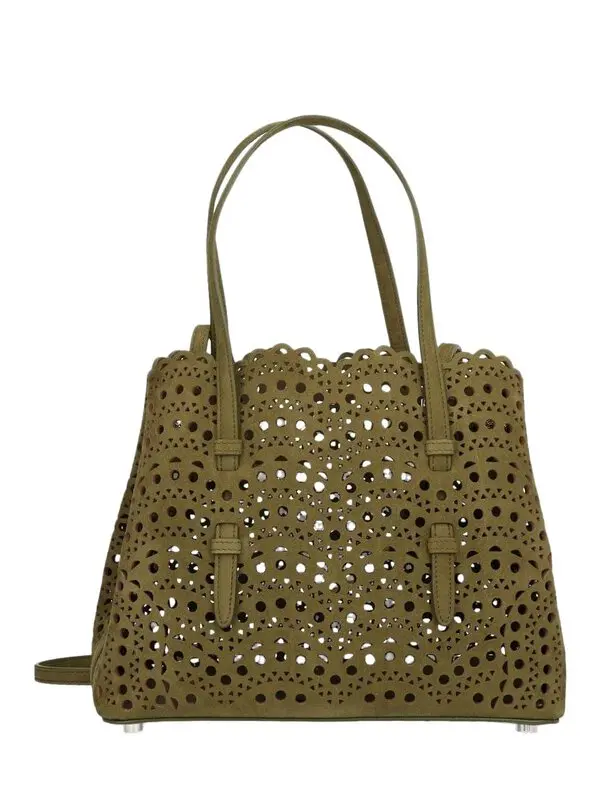 Alaïa Mina 25 Tote - Green