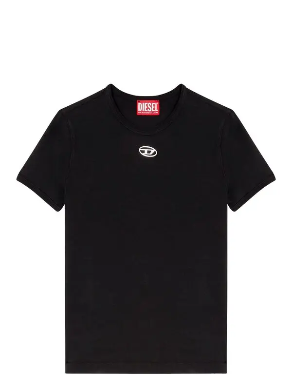 DIESEL® T-uncutieslong-od Cotton Blend T-shirt - Multicolor