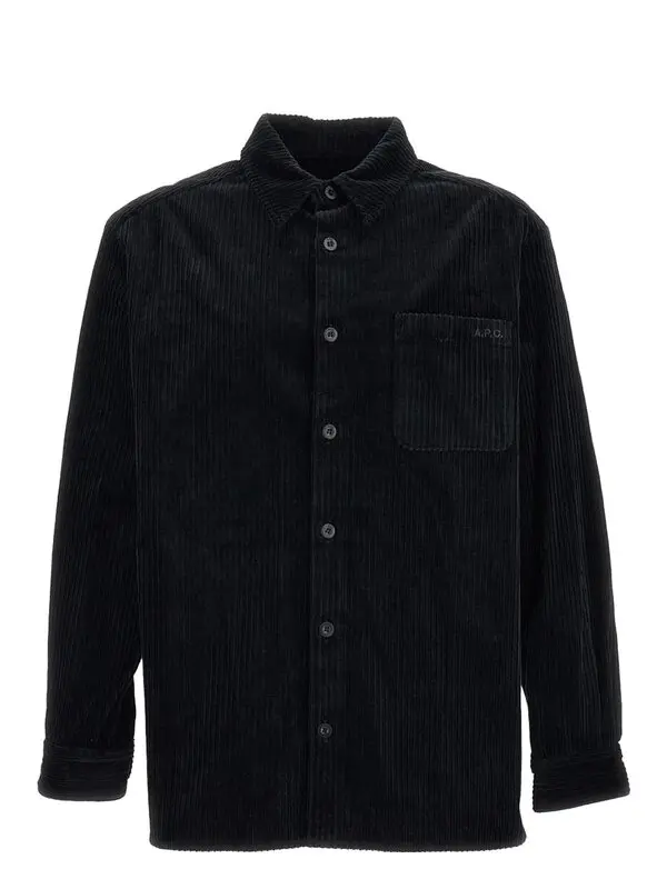 A.p.c. Overshirt Mateo Logo - Multicolor