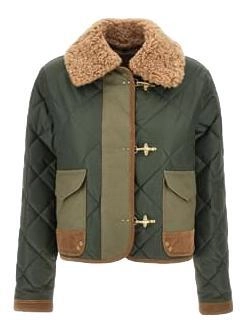 FAY Quilted Jacket - Multicolor