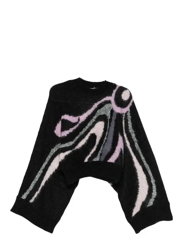Emilio Pucci Wool Printed Sweater - Multicolor