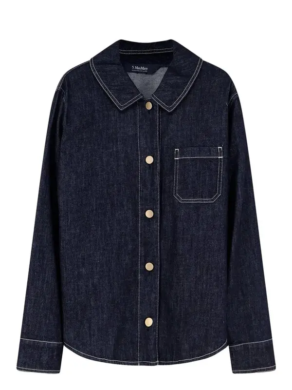 Max Mara Denim Shirt - Multicolor