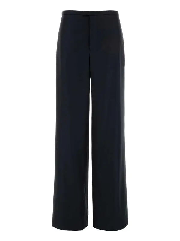 Gucci Wool Palazzo Pant - Blue