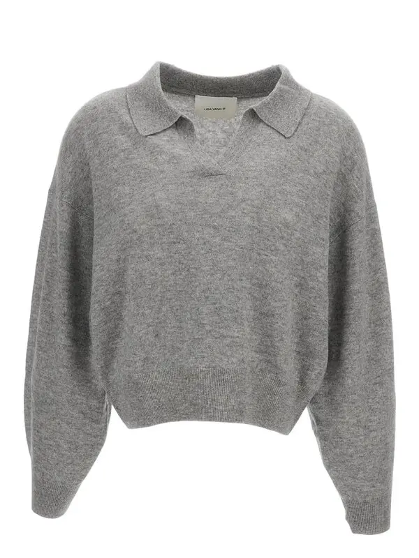 LISA YANG Katriel Polo Sweater - Multicolor