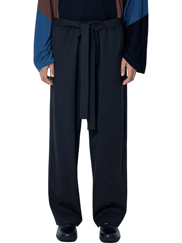 KIKO KOSTADINOV Laan Gathered Trousers - Black