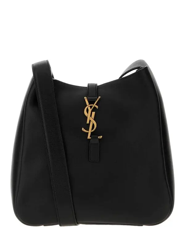 Saint Laurent Leather Le 5 À 7 Crossbody Bag - Black