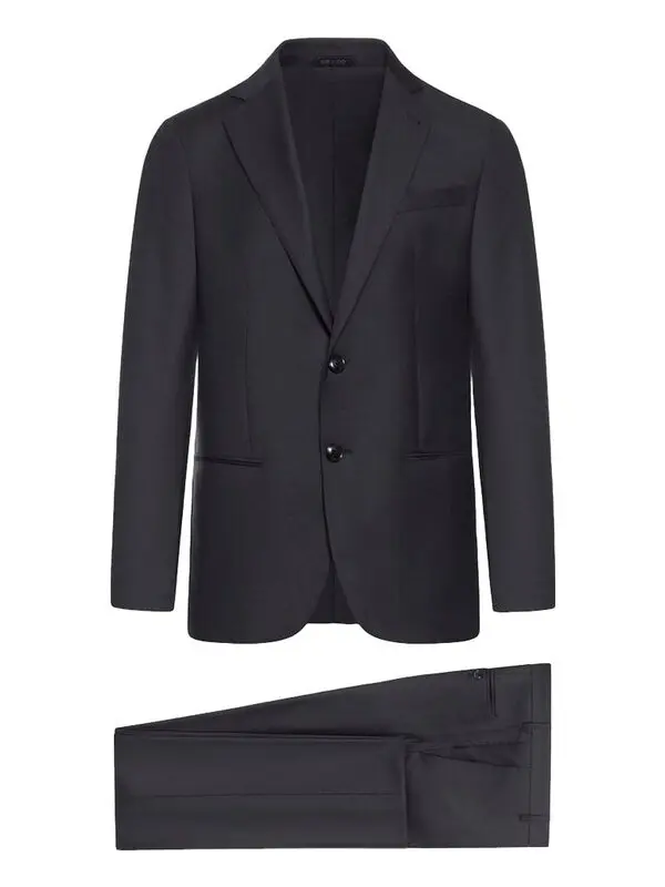 Giorgio Armani Tailored Wool And Cashmere Suit - Multicolor