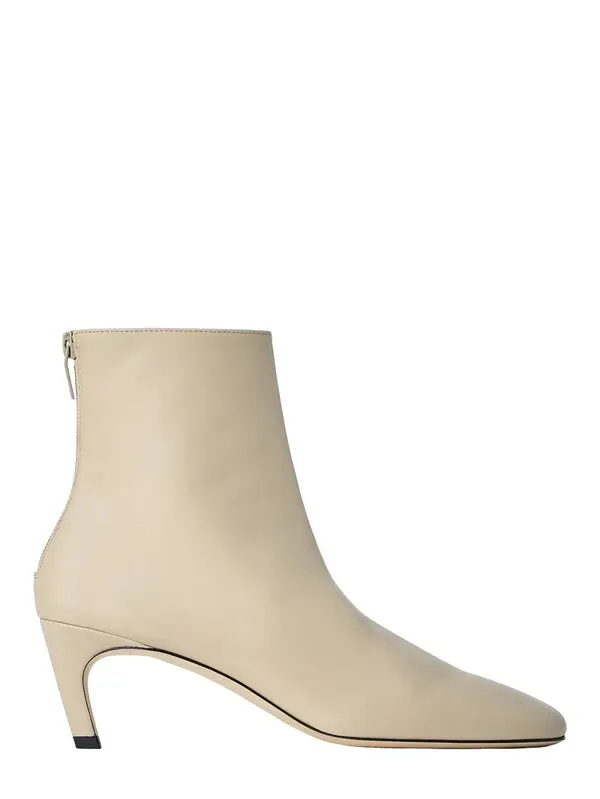 TOTEME Soft Nappa Ankle Boots - Multicolor