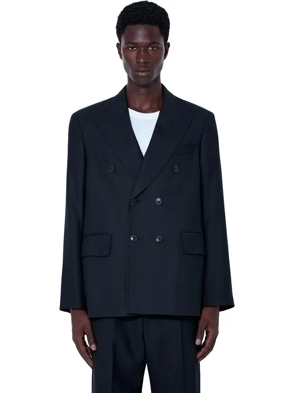 Our Legacy Unconstructed Db Blazer - Black