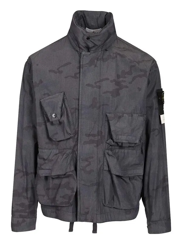 Stone Island Field Jacket - Blue