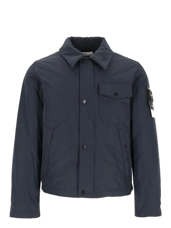 Stone Island Coach Jacket - Blue