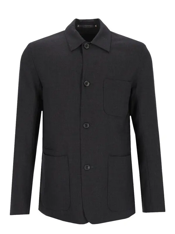 Paul Smith Casual Shirt-style Jacket - Gray