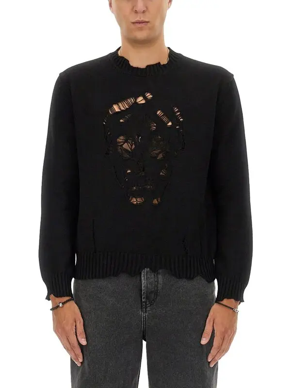 Alexander McQueen Skull Shirt - Black