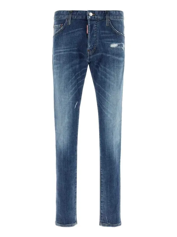 Dsquared2 Stretch Denim 5 Pockets Jeans - Blue