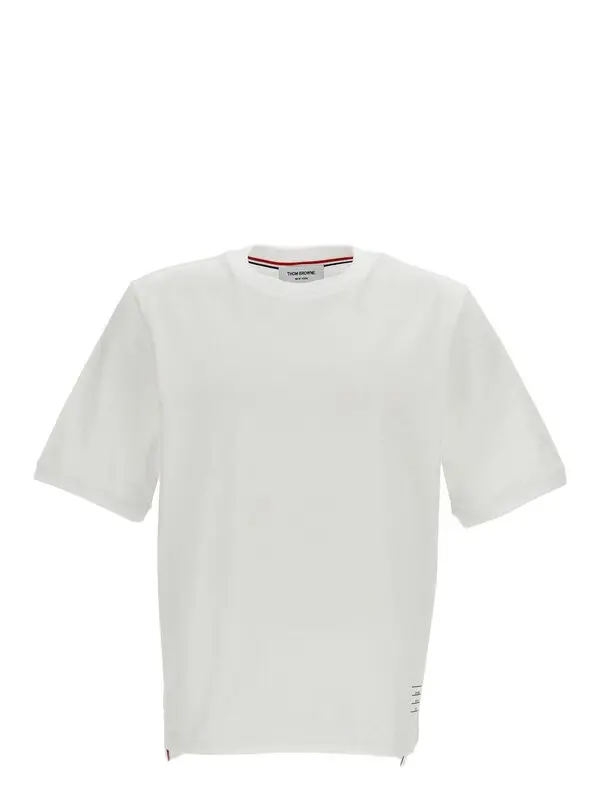 Thom Browne Ottoman 4 Bar Tee Shirt - Multicolor