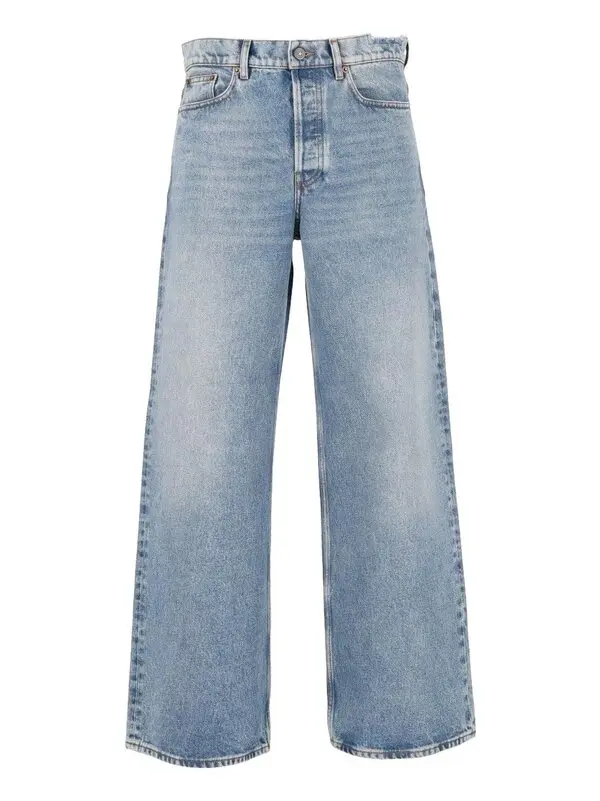 GOLDEN GOOSE Boyfriend Jeans In Cotton Denim - Blue