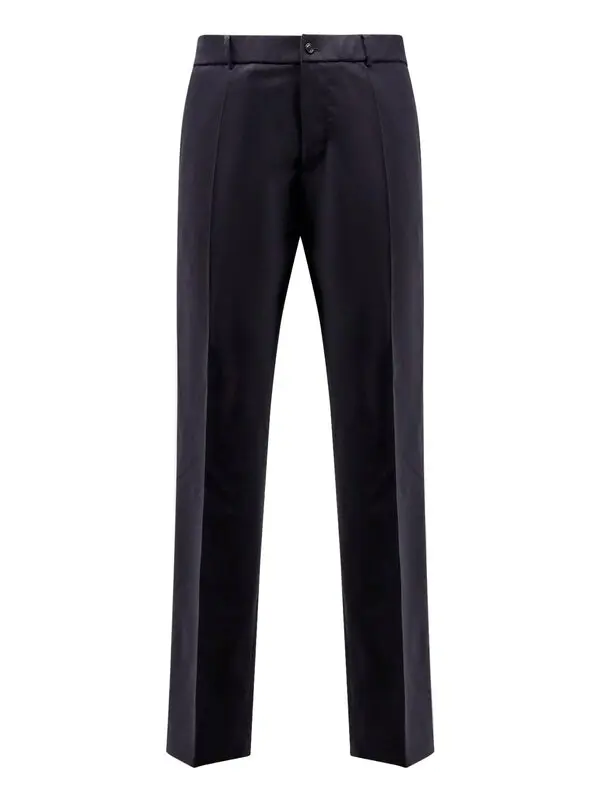 Moncler Wool Blend Trousers - Multicolor