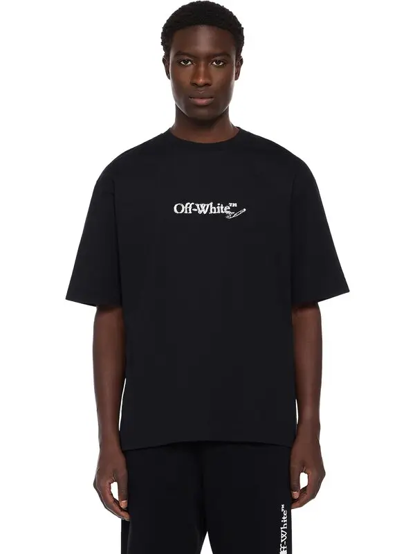 Off-White Scribble Arrow Skate Logo T-shirt - Black