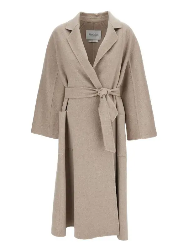 Max Mara Ludmilla Cashmere Wrap Coat - Multicolor