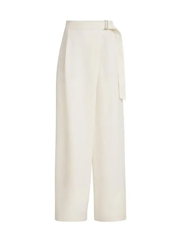 Brunello Cucinelli Linen Blend Trousers - Multicolor