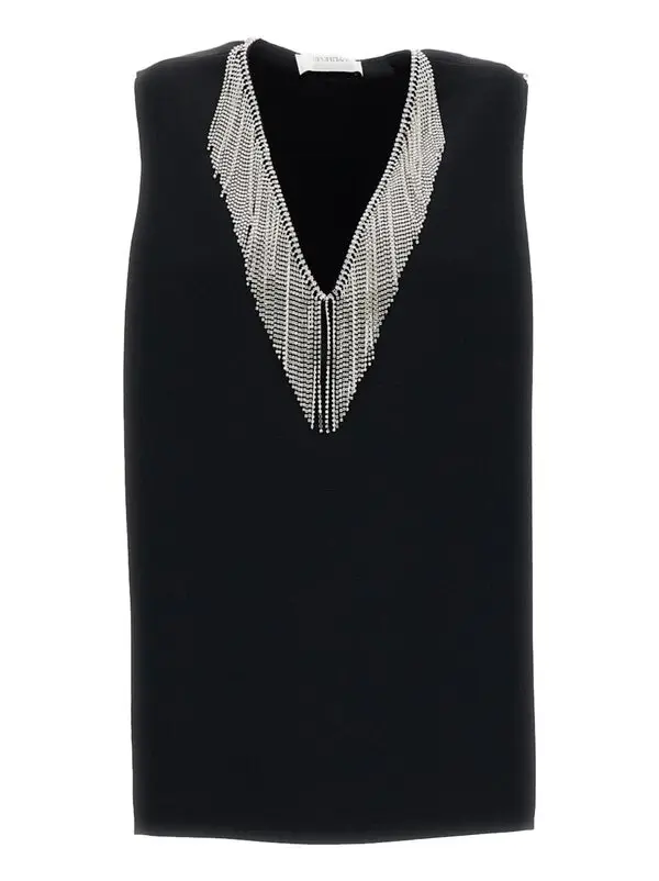 Sportmax Sleepless Cady Top With Rhinestone - Multicolor