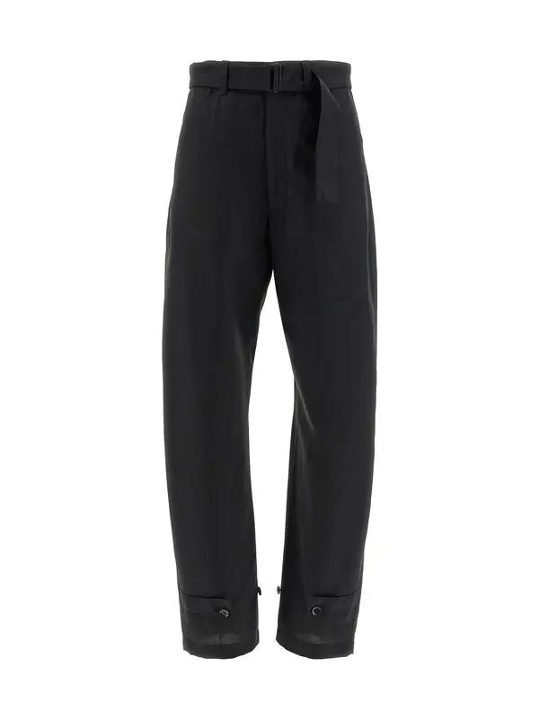 LEMAIRE Curved Tailored' Pants - Black
