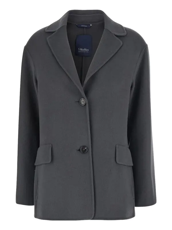 Max Mara Elfi Wool Single-breasted Jacket - Multicolor