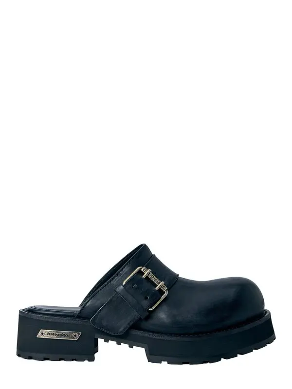 Balenciaga Venom Worn-out Mules - Black