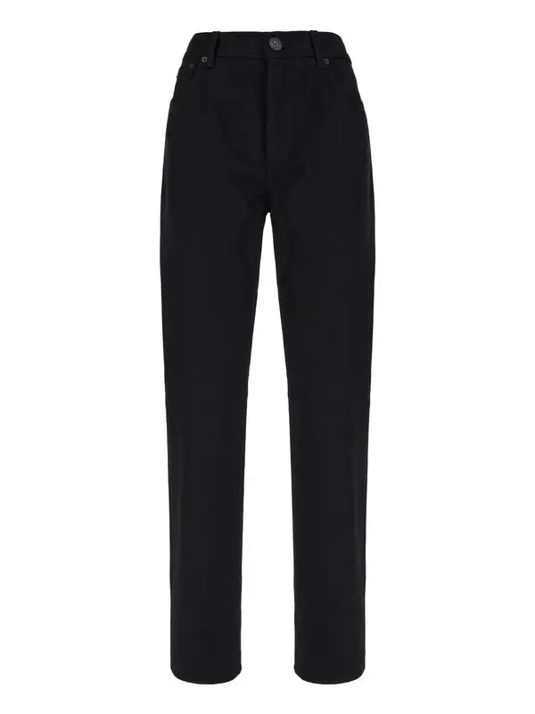 Alexander McQueen Straight Leg Jeans - Multicolor