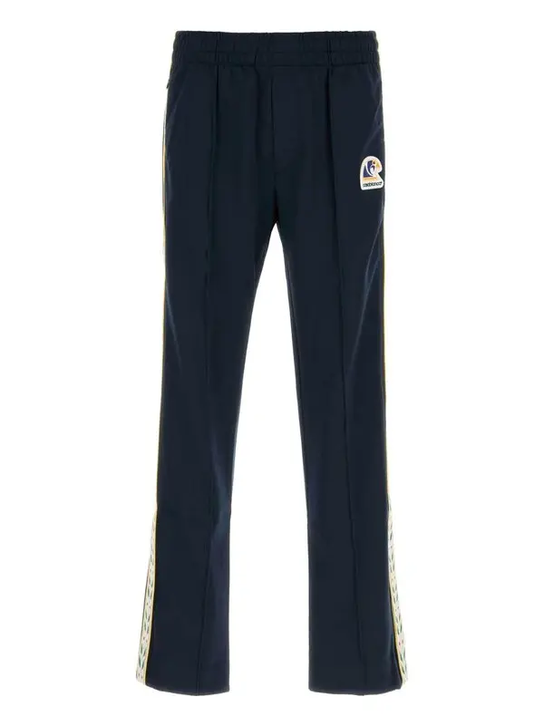 Casablanca Navy Tech Fabric Joggers - Blue