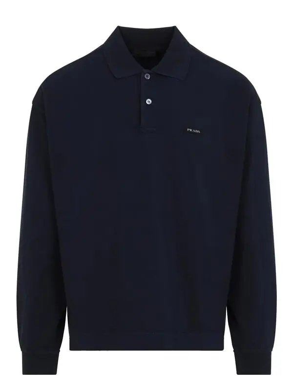 Prada Polo Sweatshirt - Blue