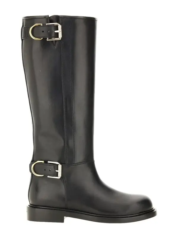 Givenchy Flat Boot Voyou - Black