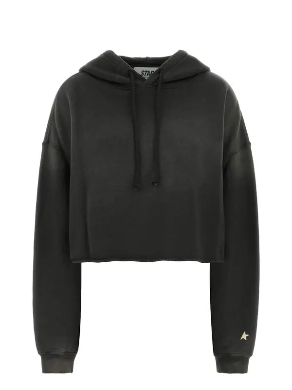 GOLDEN GOOSE Cotton Sweatshirt - Gray