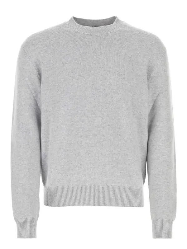 Bottega Veneta Stretch Cashmere Blend Sweater - Gray