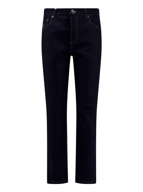 Brunello Cucinelli Virgin Wool Trousers - Multicolor