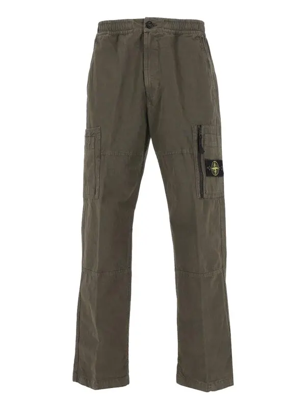 Stone Island Cargo Trousers - Gray