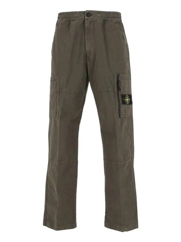 Stone Island Cargo Trousers - Gray