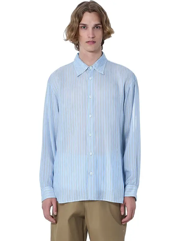 Dries Van Noten Classic Button-down Shirt - Blue
