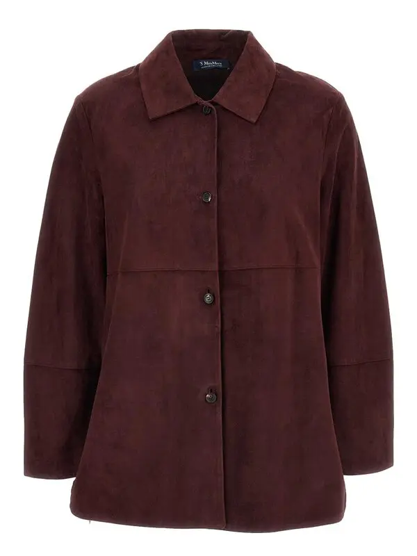 Max Mara Suede Jacket - Multicolor