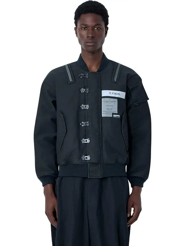 Yohji Yamamoto X Neighborhood Blouson Jacket - Black