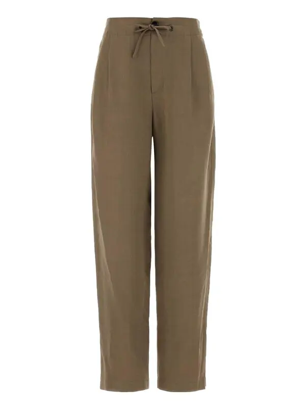 Brunello Cucinelli Cappuccino Jersey Pant - Brown