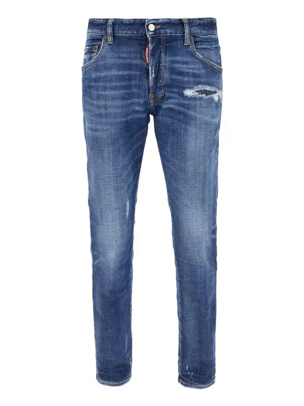 Dsquared2 Distressed Denim Jeans - Multicolor